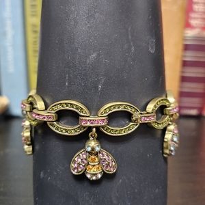 Heidi Daus | Jewelry | Vintage Heidi Daus Charms Bracelets And Flowers ...